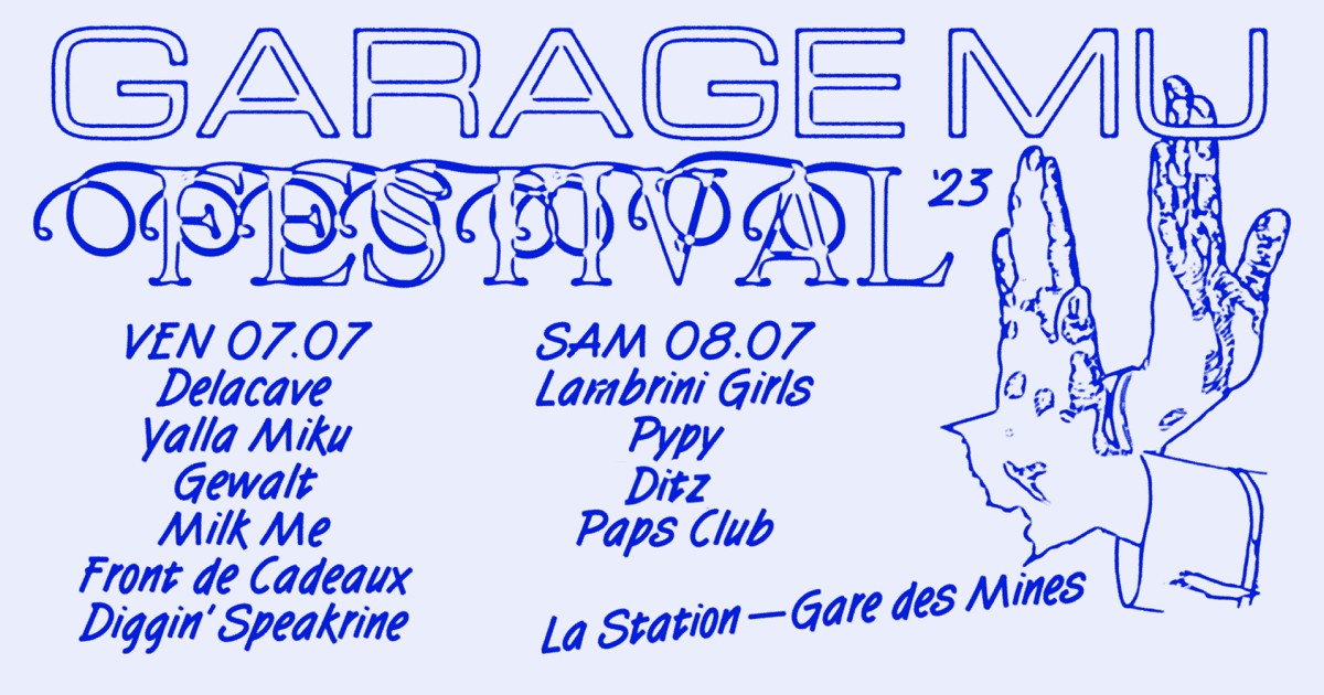 La Station — Gare des mines • Garage MU Festival 2023
